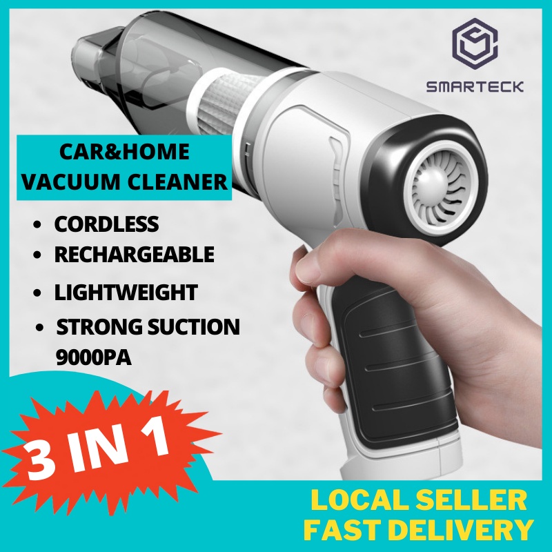 SMARTECK Car Vacuum Cleaner Cordless 9000Pa Wireless Handheld Auto ...