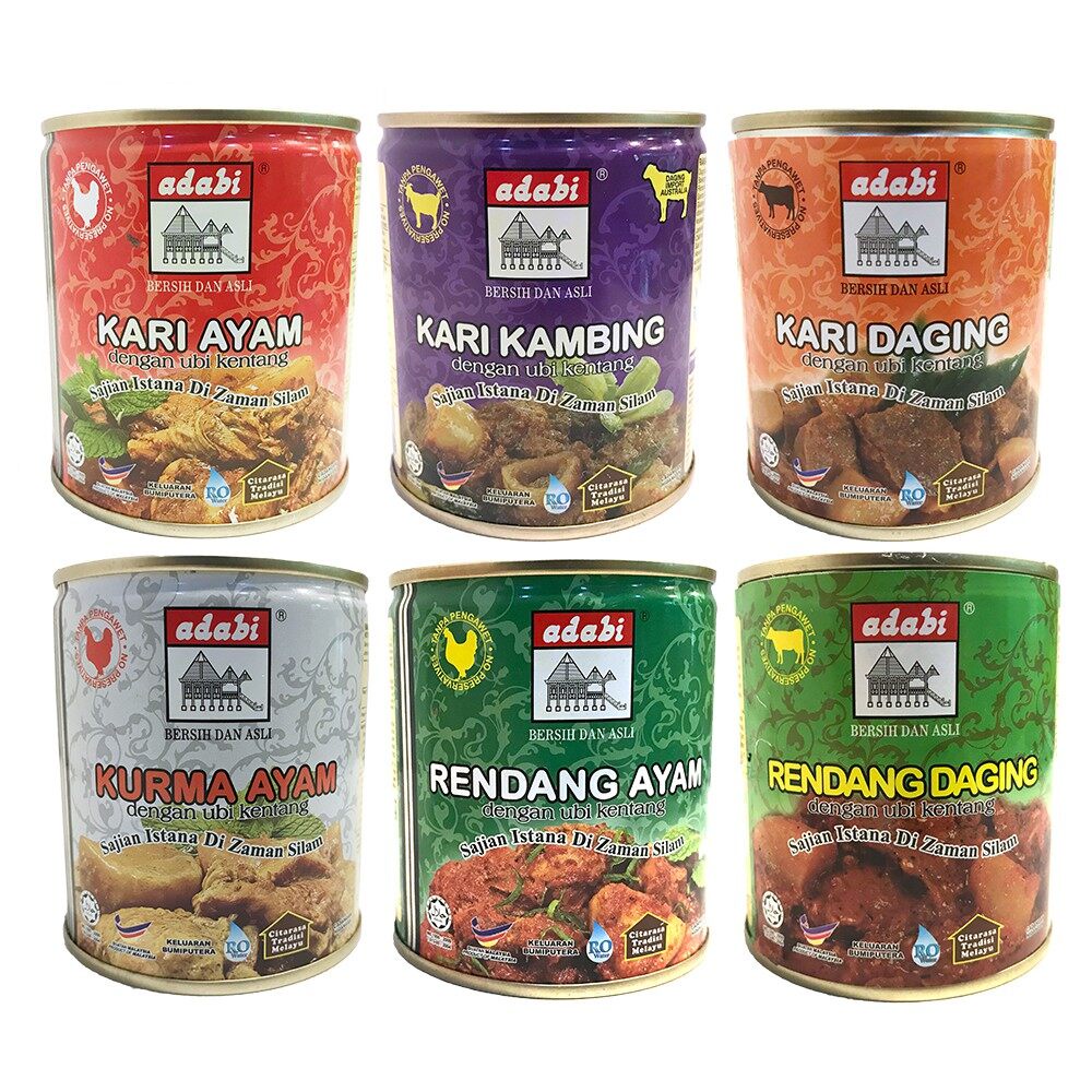(LOCAL SG INSTOCK) Adabi Ready To Eat Canned Food - Ribs Soup / Mutton ...