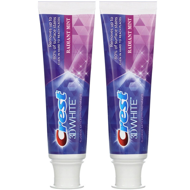 Crest, 3D White Anticavity Toothpaste Radiant Mint, (116 g) | Shopee ...