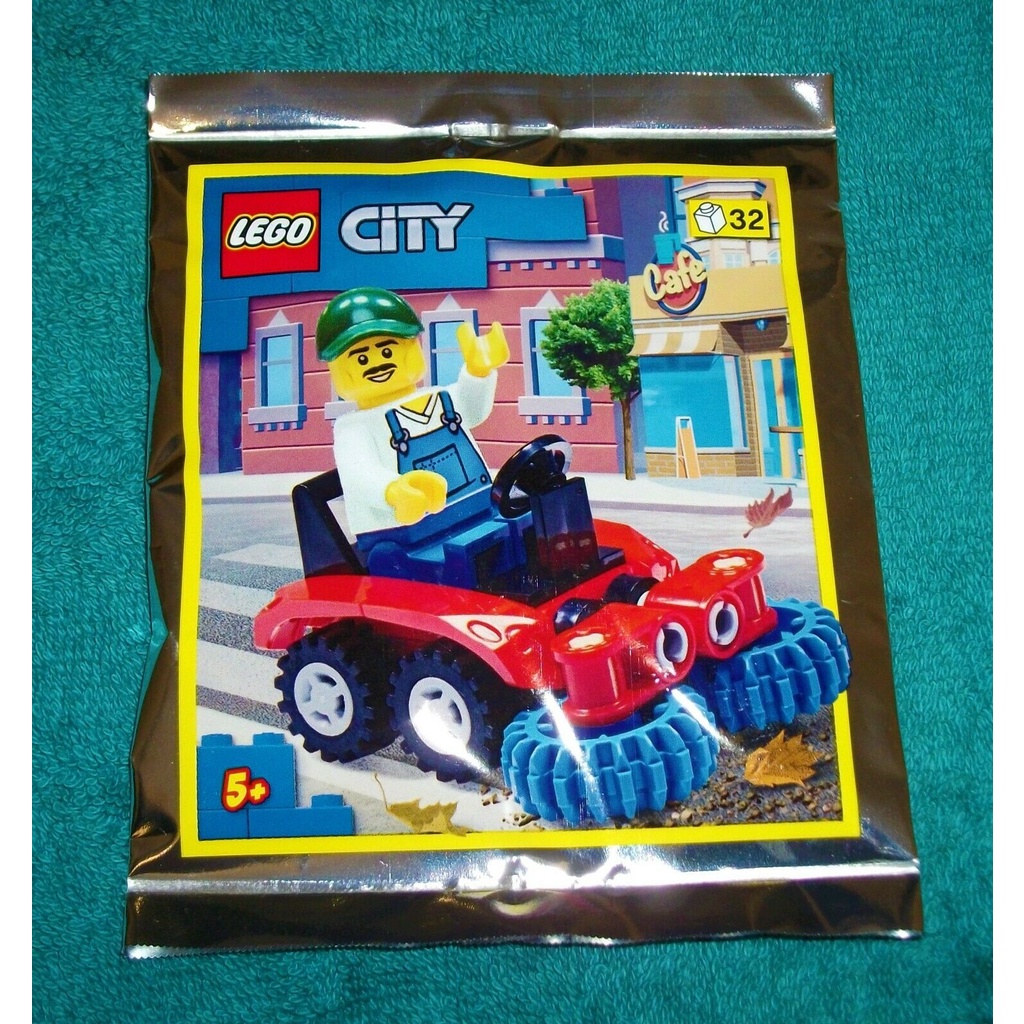 LEGO 952106 Sweeper foil pack (SEALED) CITY EXPANSION PACK MODULAR ...