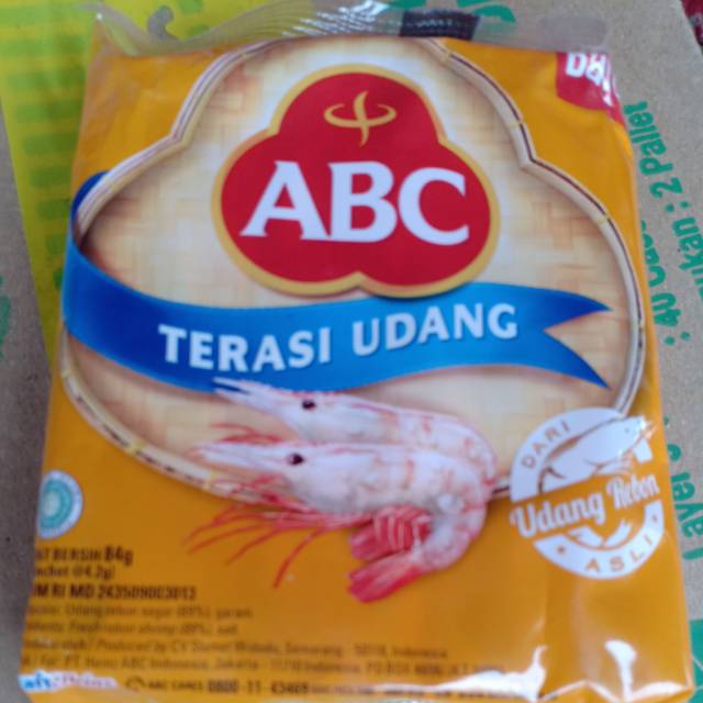 ABC SHRIMP TERASI (20 sachets 4.2 grams) | Shopee Singapore