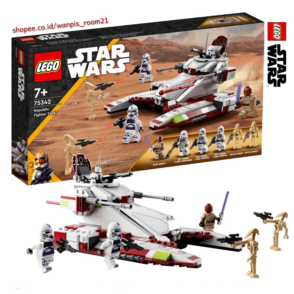 Lego 75342 Star Wars Republic Fighter Tank - Lego Star Wars 75342 ...