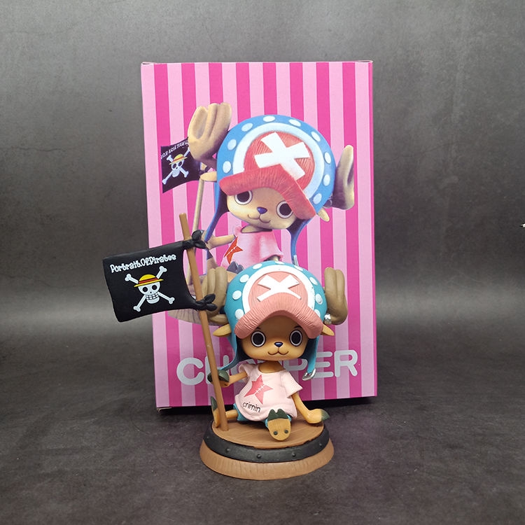 One Piece Chopper figure set in a PVC box 10cm | Shopee Singapore