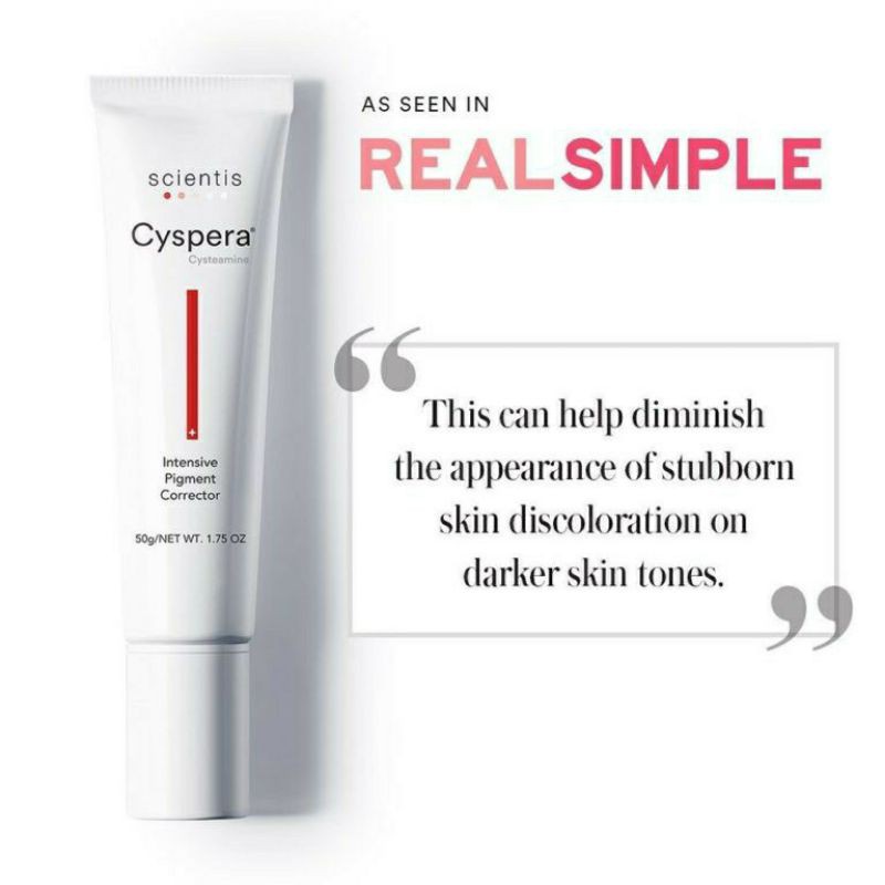 CYSPERA Intensive Pigment Corrector Cream 50G - Pigmentation Solution ...