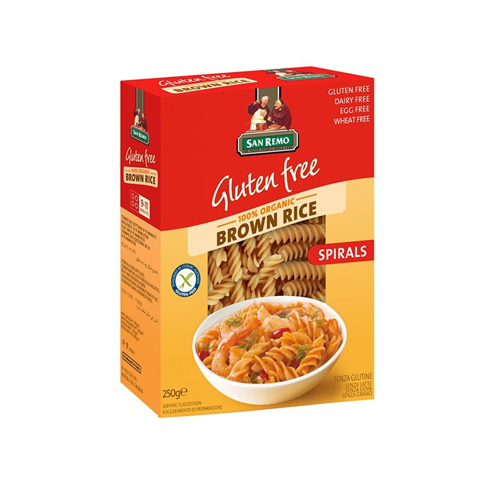 San Remo Brown Rice Spirals 250G [Australia] (Halal) | Shopee Singapore