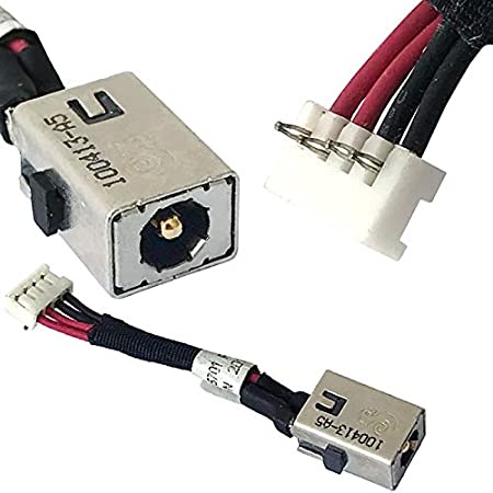 HP MINI 110-1100 110-3000 110-3100 110-1076TU LAPTOP DC JACK POWER PIN ...