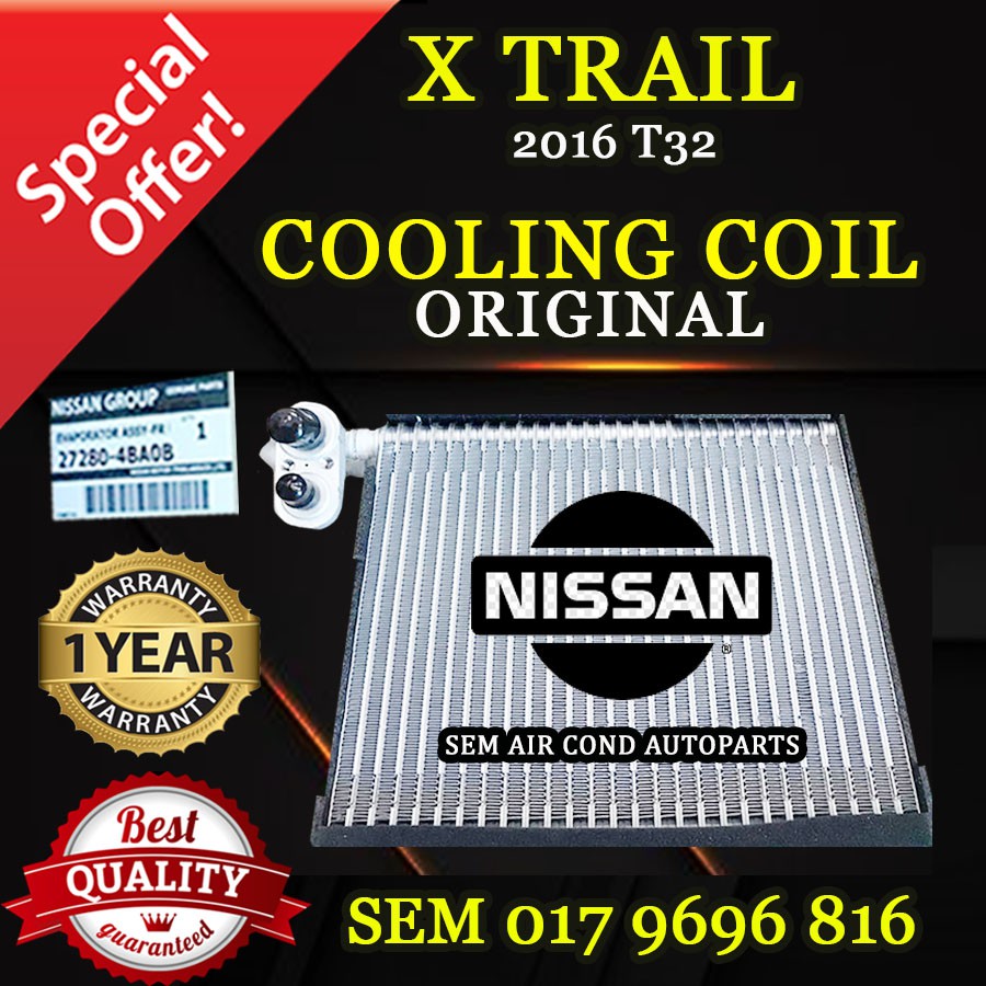 NISSAN X TRAIL T32 2016 YEAR NISSAN COOLING COIL/ EVAPORATOR (CAR ...