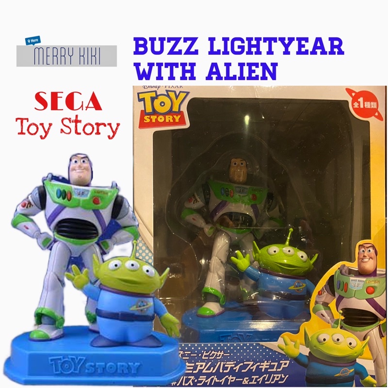 SEGA Toy Story Buzz Lightyear with Alien. Model Figure | Shopee Singapore