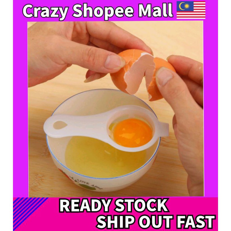Kitchen Egg Yolk Separator Food grade Egg Divider Protein Separation ...