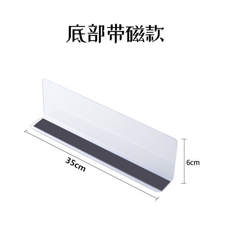 Supermarket Shelves Partition Plate Front Bumper Convenience Store ...