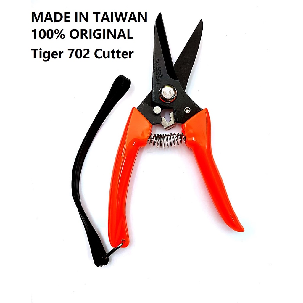 VMSHOPP- (MADE IN TAIWAN Tiger 702/702T Cutter Garden Pruning Shears ...