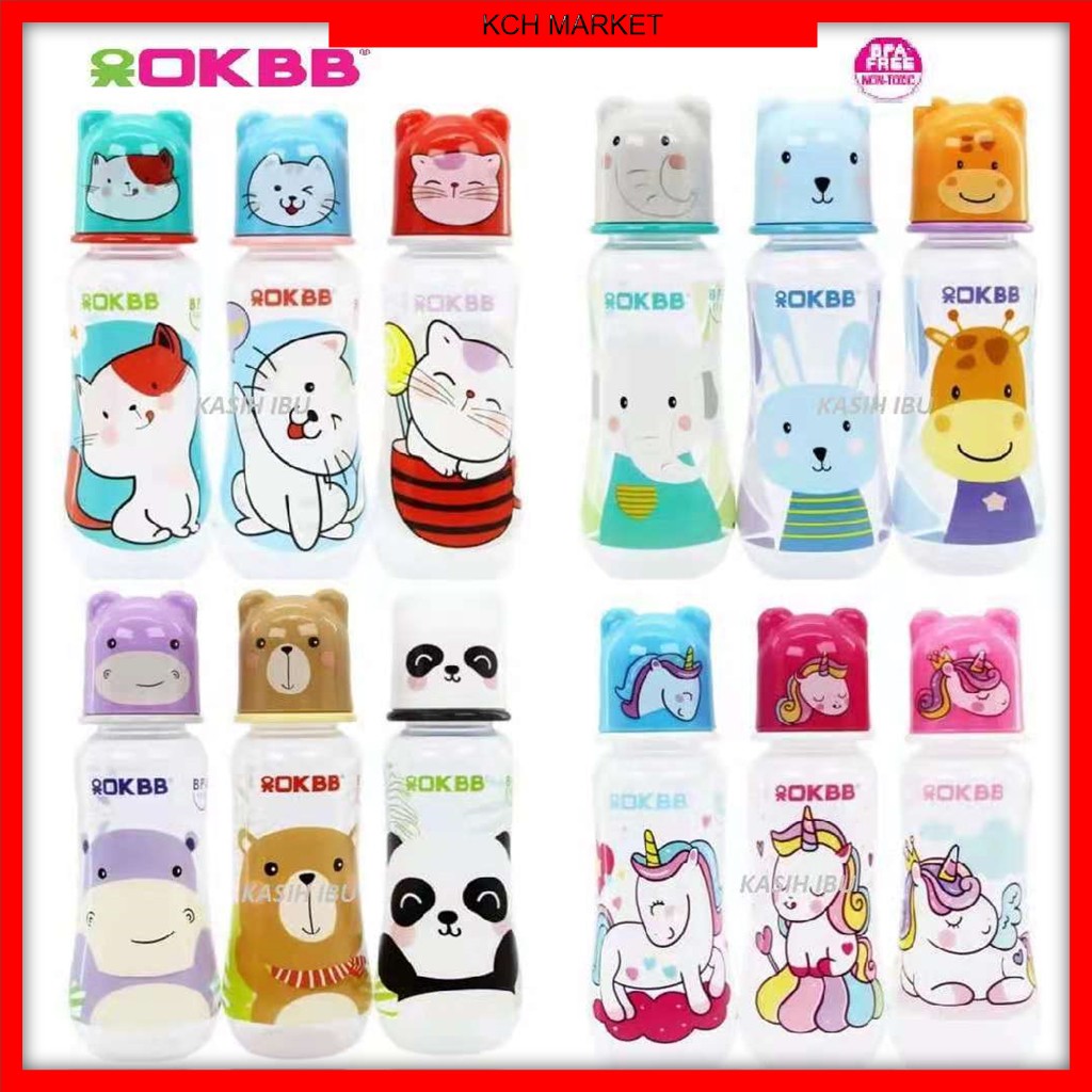 NEW DESIGN ️OKBB Botol Susu(Triple Pack) | Shopee Singapore