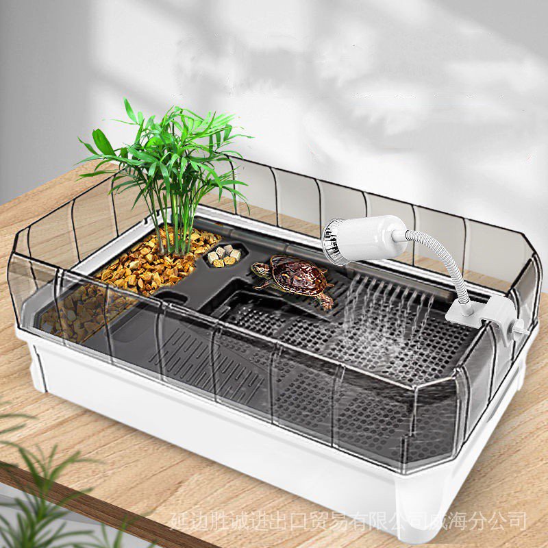 Cocopet Turtle Tank With Drainage Special Feeding Ecological Tank Villa ...