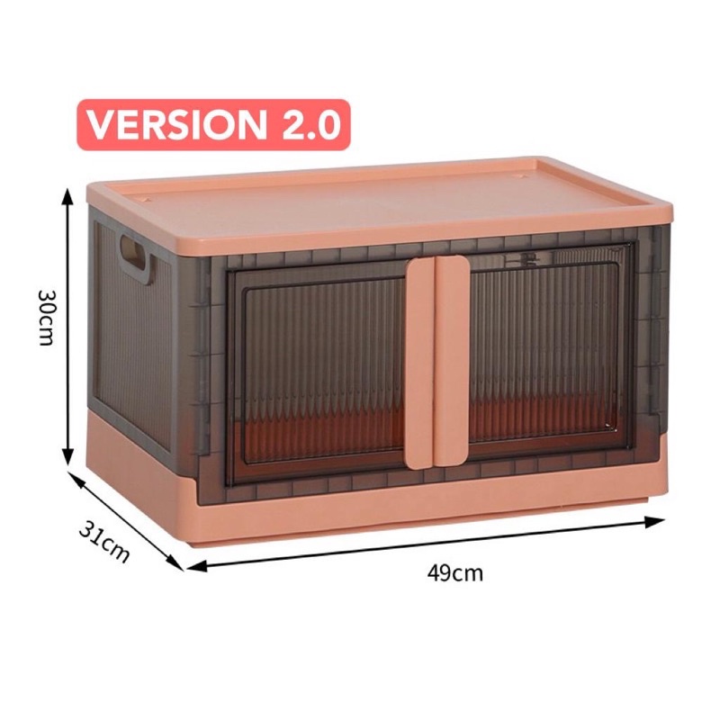 [LOCAL STOCK] Stackable Foldable Storage Cabinet Container Box Wardrobe ...