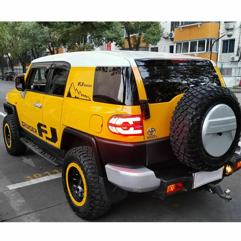 Toyota FJ Cruiser 2007 - 2021 Tail Lamp LED Dynamic With Running Signal ...