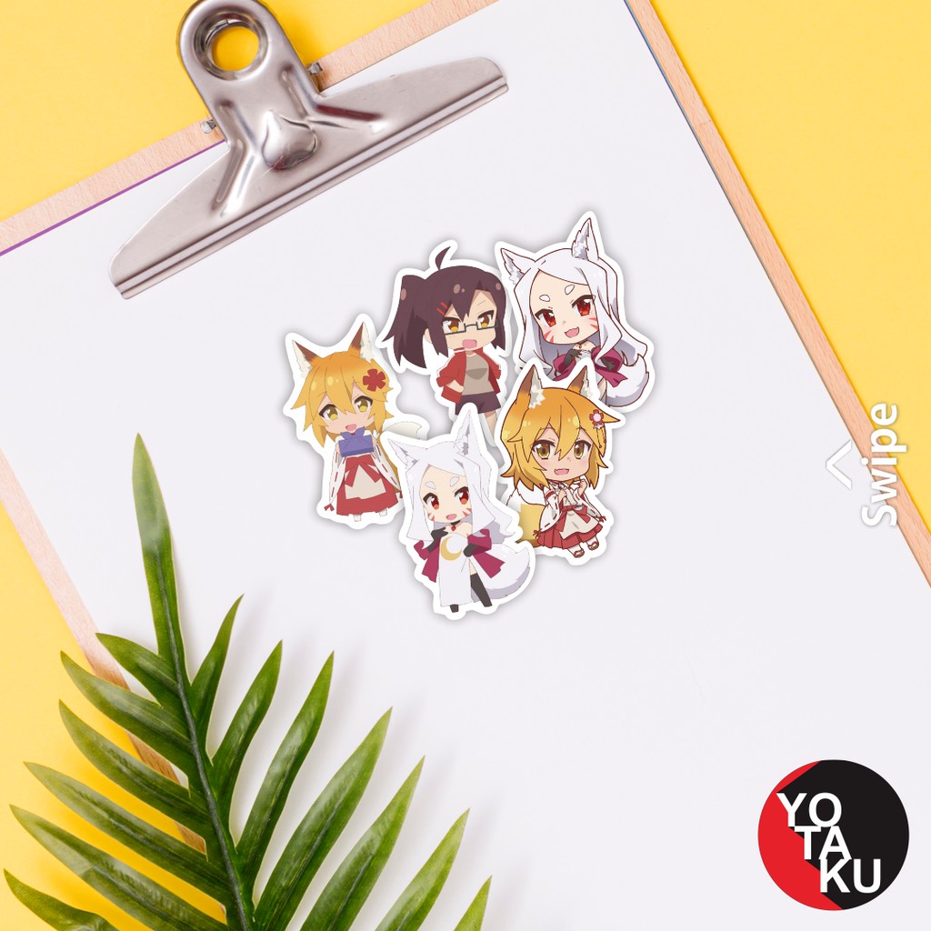 Sticker Anime Merchandise Anime Rentyaki KITSUNE SENKO SAN SA542 ...