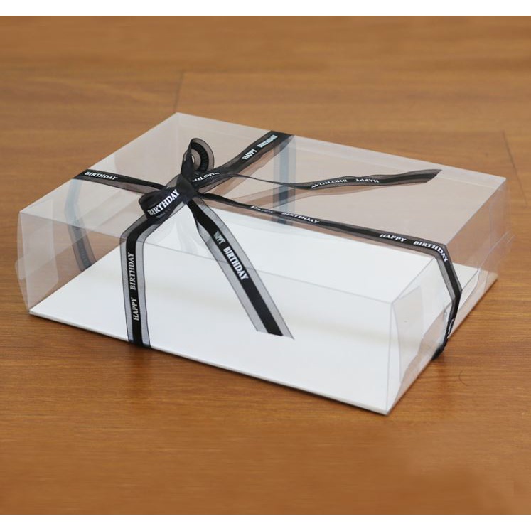 3 sizes Long rectangle gift packaging cake box - number cake box ...