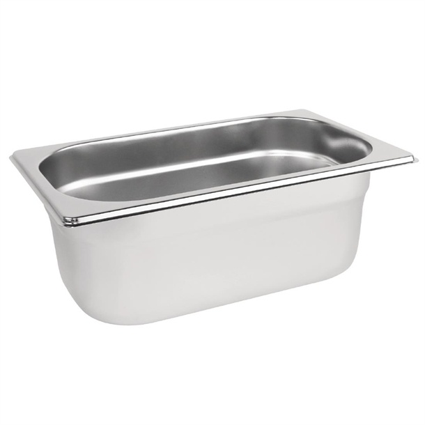 Bima Chefs Food Pan Stainless 1/4 Gastronom Pan | Buffet Container ...