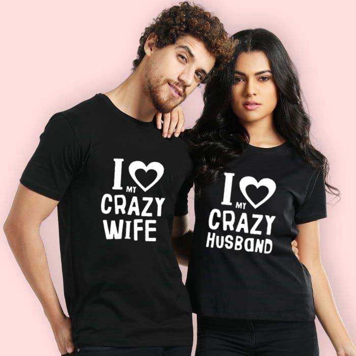 Husband and Wife Shirts Couples His and Hers Matching Lovers Clothes ...