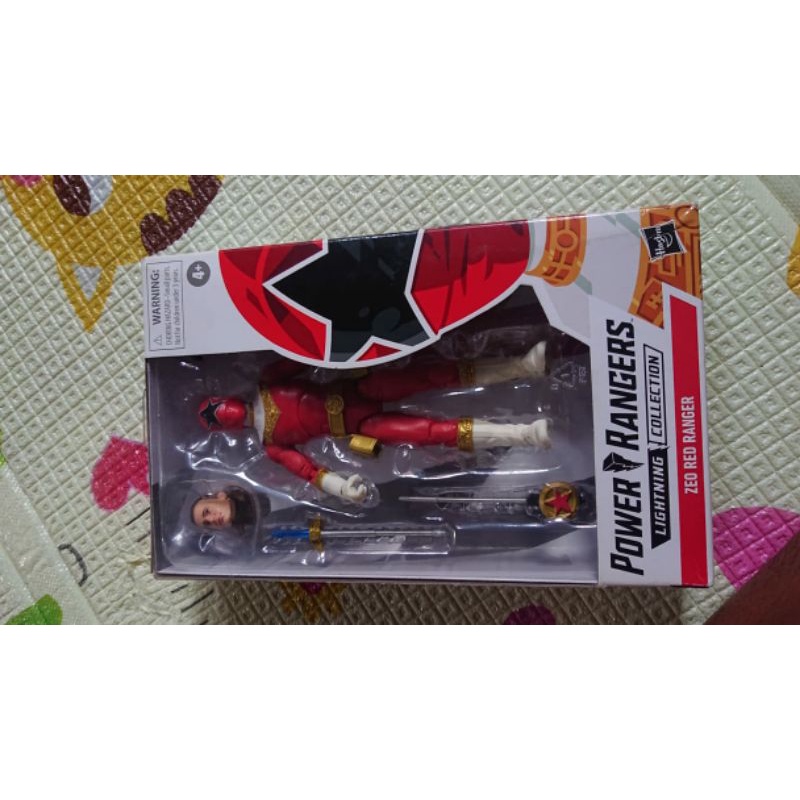 Power ranger Lightning collection mighty morphin zeo red ranger not shf ...