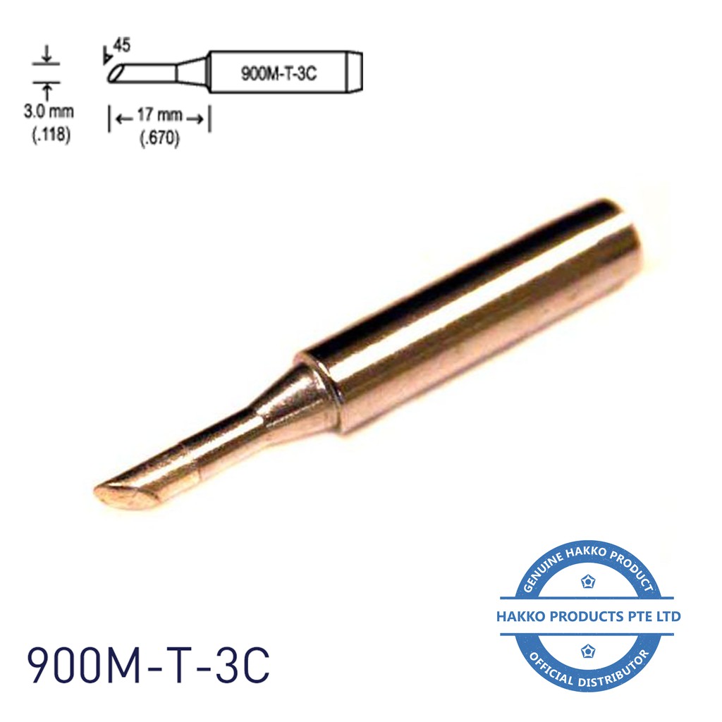 HAKKO 900M-T-3C Shape-3C | Hakko Products Soldering Tip 900M 900 Soldering Station Iron Tip ...