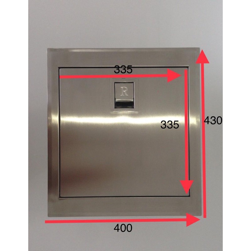 Riben Condo Chute existing 40 x 43cm replace same size.If Existing ...