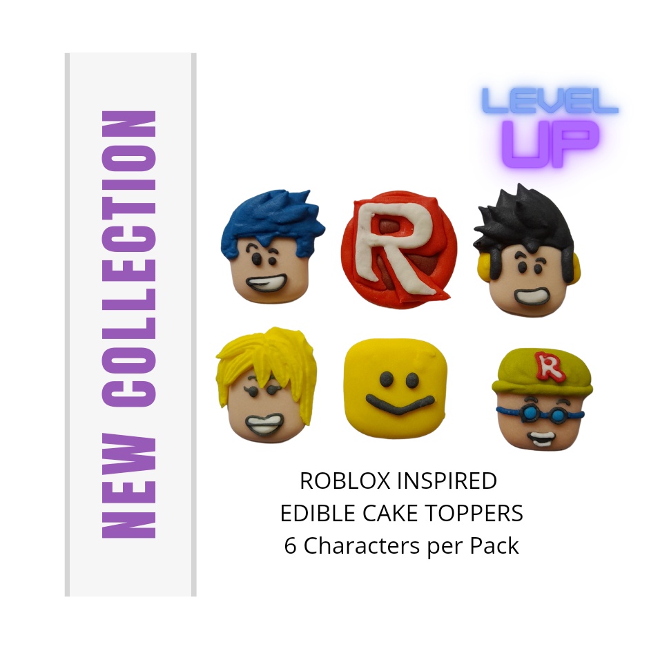 Roblox - Inspired Edible Cake and Cupcake Topper Candies | Shopee Singapore