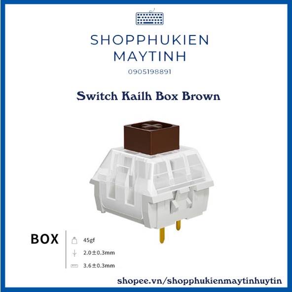 Kailh Box Brown Switch - Mechanical Key Switch - Kailh Box Switch (Red ...