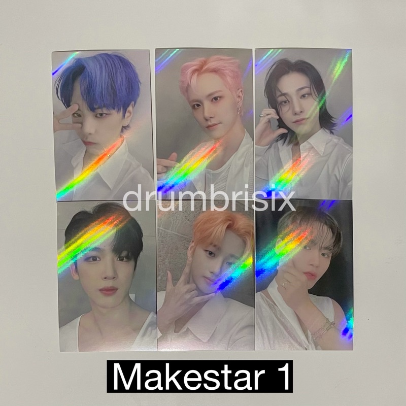 Ready OFFICIAL PC BENEFIT FANSIGN MAKESTAR 1 WEi IDENTITY: Action HOLOGRAM PHOTOCARD JANG ...