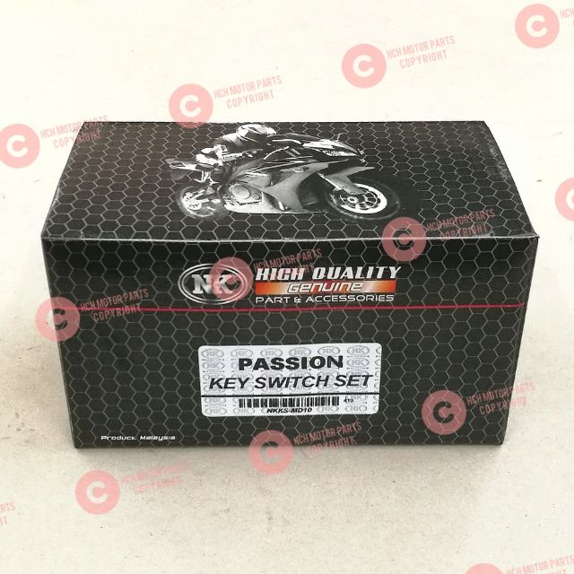IGNITION KEY SWITCH SET - MODENAS - PASSION 125 (NK) | Shopee Singapore
