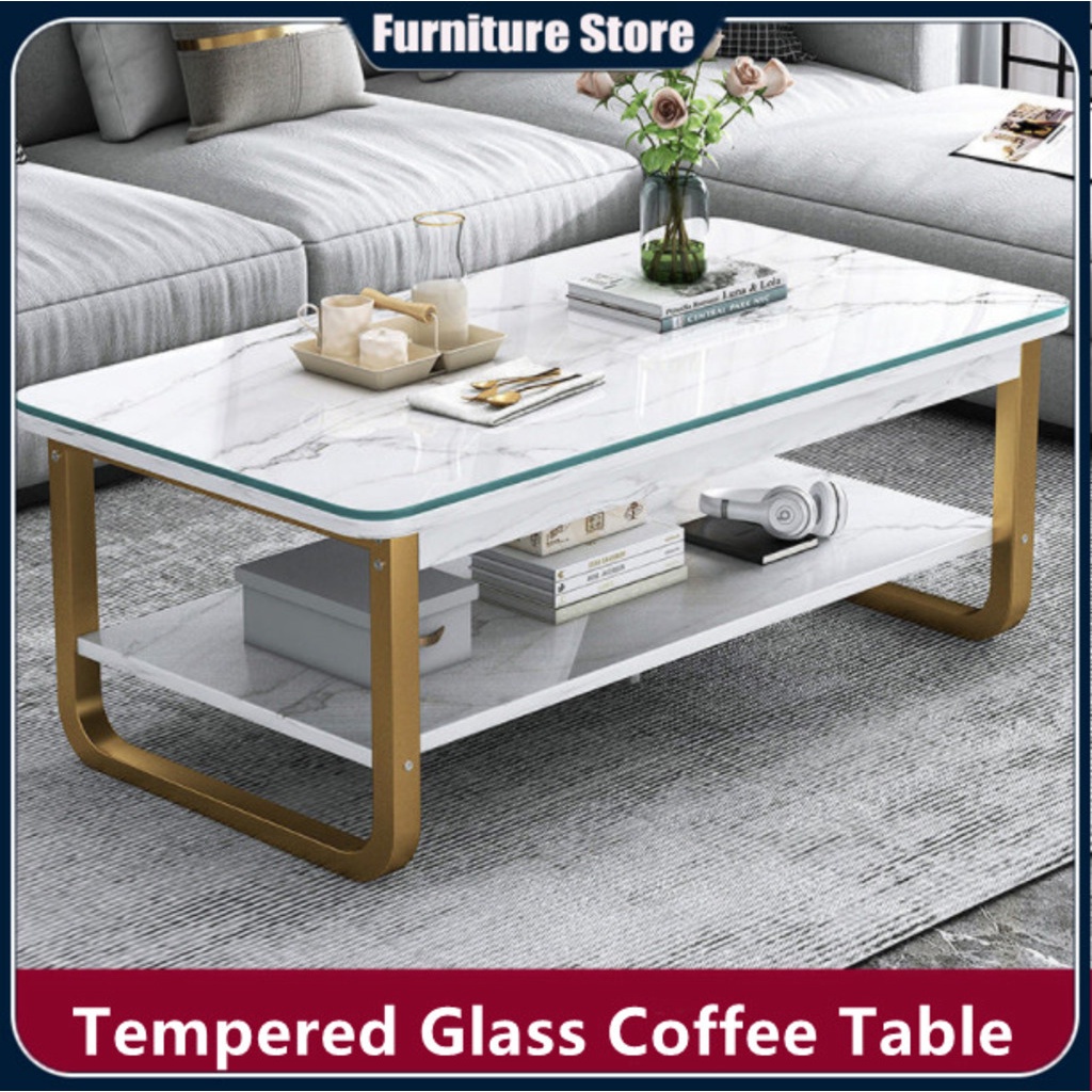 Nordic Coffee Table Tea Table Small Apartment Rental Room Family Living ...
