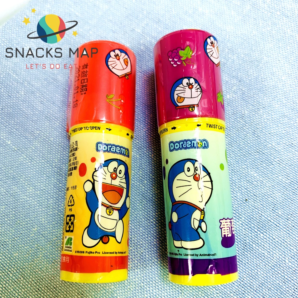 [SNACKS MAP Snack MAP] Made In Taiwan Doraemon Lipstick Stick Candy ...