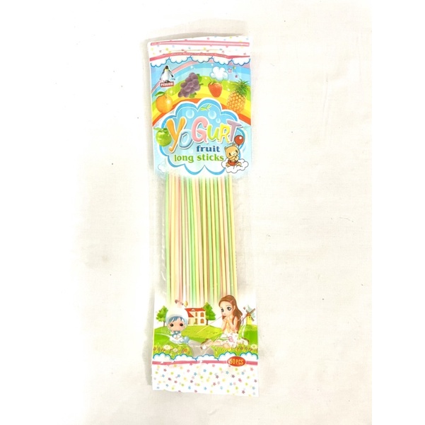 Cocomelon Yogurt Fruits Long Stick Candy 50's | Shopee Singapore