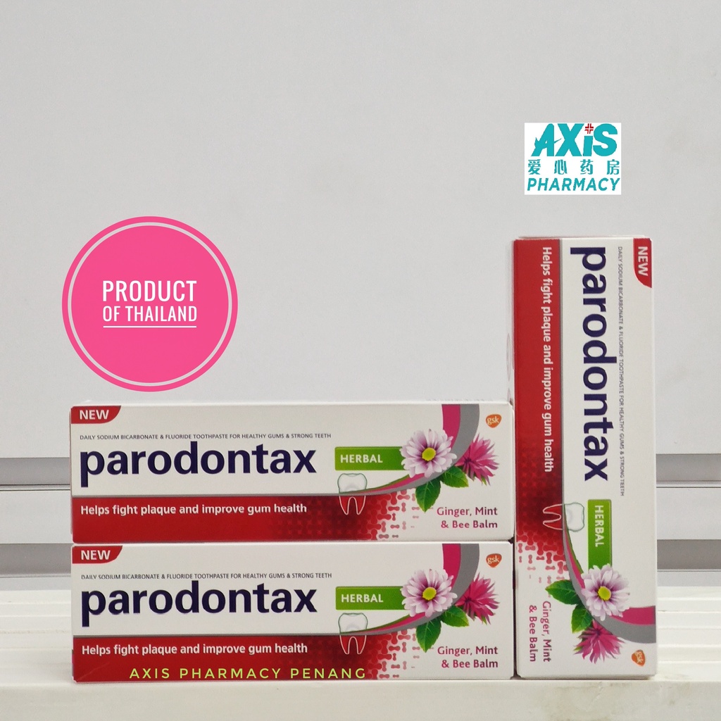 PARODONTAX HERBAL TOOTHPASTE BY 90G Exp:09/2026 | Shopee Singapore