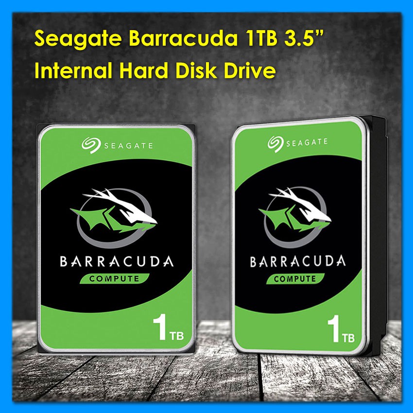 Seagate Barracuda 1TB 3.5" 7200RPM Internal Hard Disk Hard Drive HDD SATA for PC (ST1000DM010 ...
