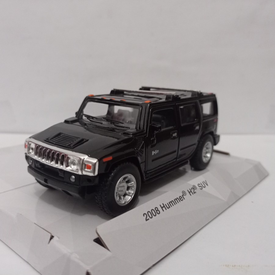 Hummer H2 Suv 2008 kinsmart 1:32 diecast miniature iron display car ...