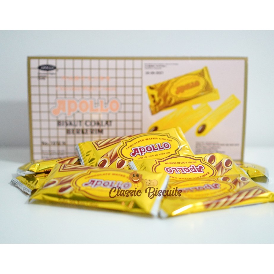 Apollo Chocolate Wafer Sticks (30's) | Shopee Singapore