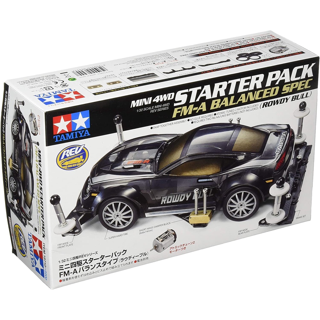 Direct from Japan TAMIYA Mini 4WD REV Series No.10 Starter Pack FM-A ...