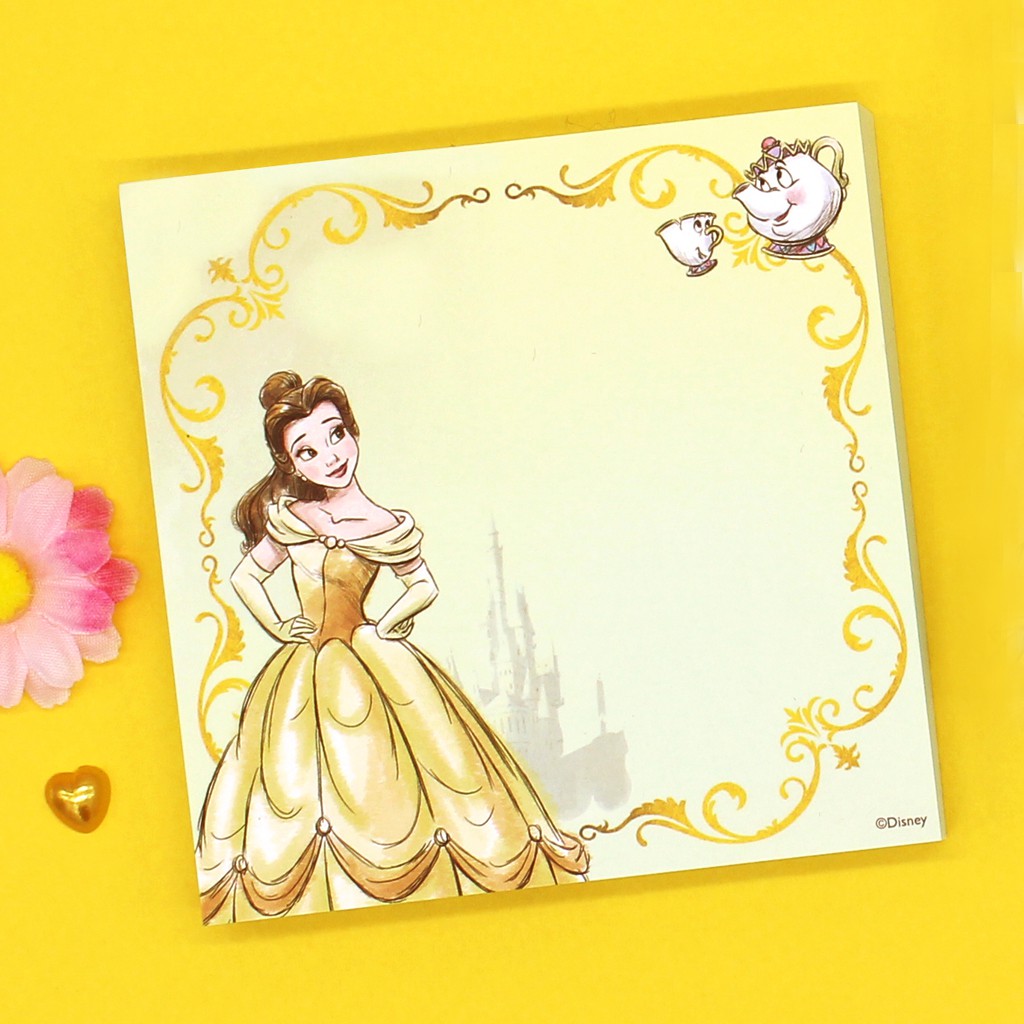 Disney Princess Bell Memo pad 1 pcs 100 sheets / School Office ...
