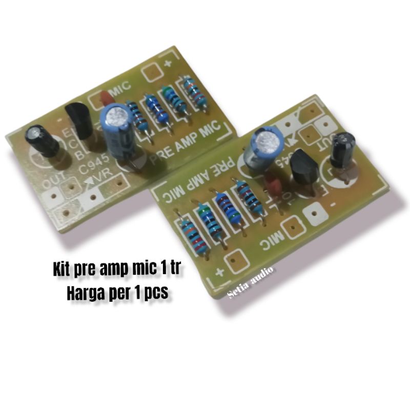 1 transmitter mic amplifier pre amp kit | Shopee Singapore