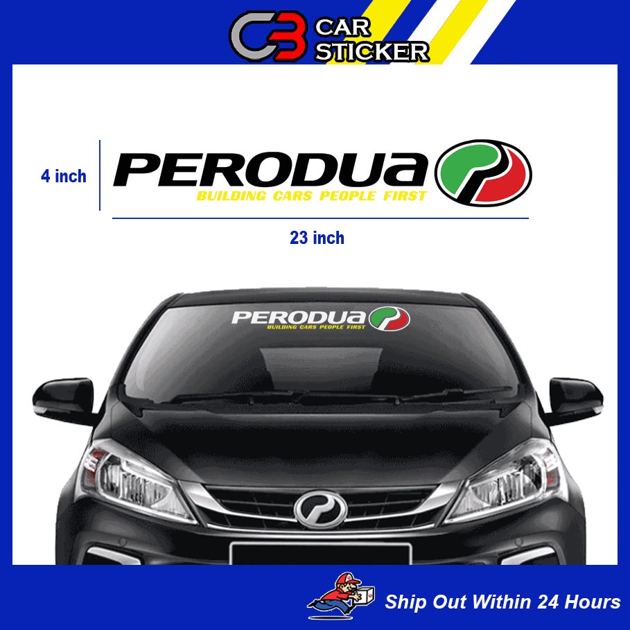 Perodua Myvi Alza Axia Car Sticker / CS775 | Shopee Singapore