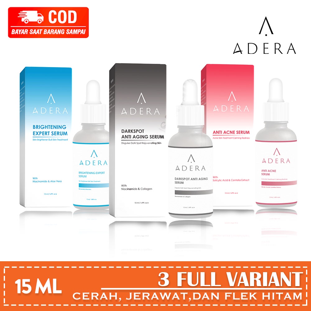 Adera SERUM ORIGINAL ACNE BRIGHTENING DARKSPOT Facial Care FACE SERUM ...