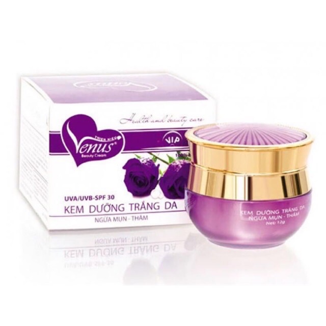 Venus cream (Valen+) clears acne, whitens skin 12g | Shopee Singapore