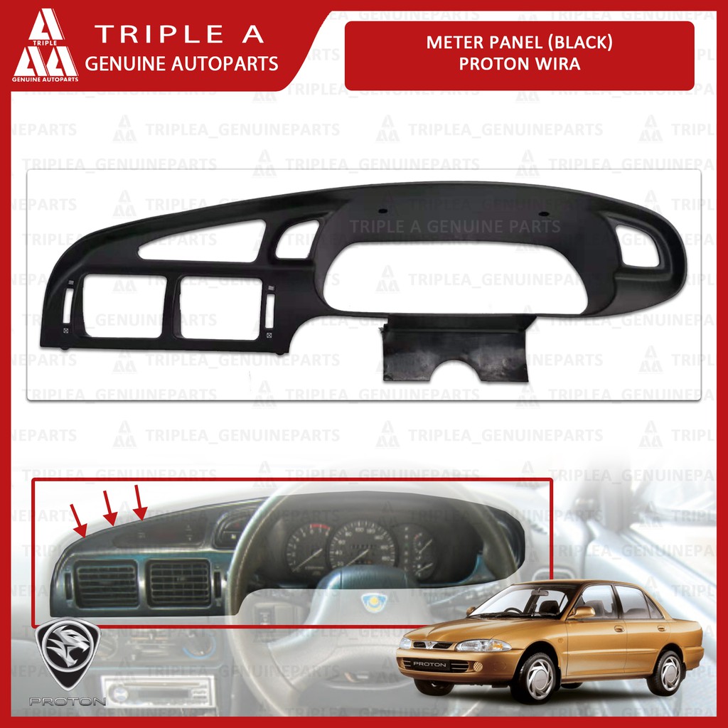 NEW ITEM Proton Wira Satria Arena Meter Panel Dashboard Cover Aircond ...