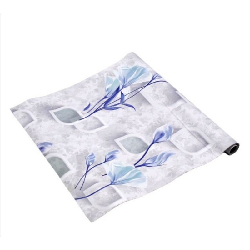 Wallpaper Wall Sticker Kertas Dinding Perabot Wood Grain Wallpaper ...