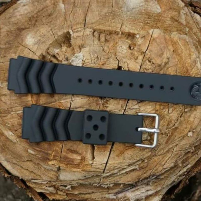 Seiko DIVER 22MM Rubber strap SEIKO DIVER Rubber strap | Shopee Singapore