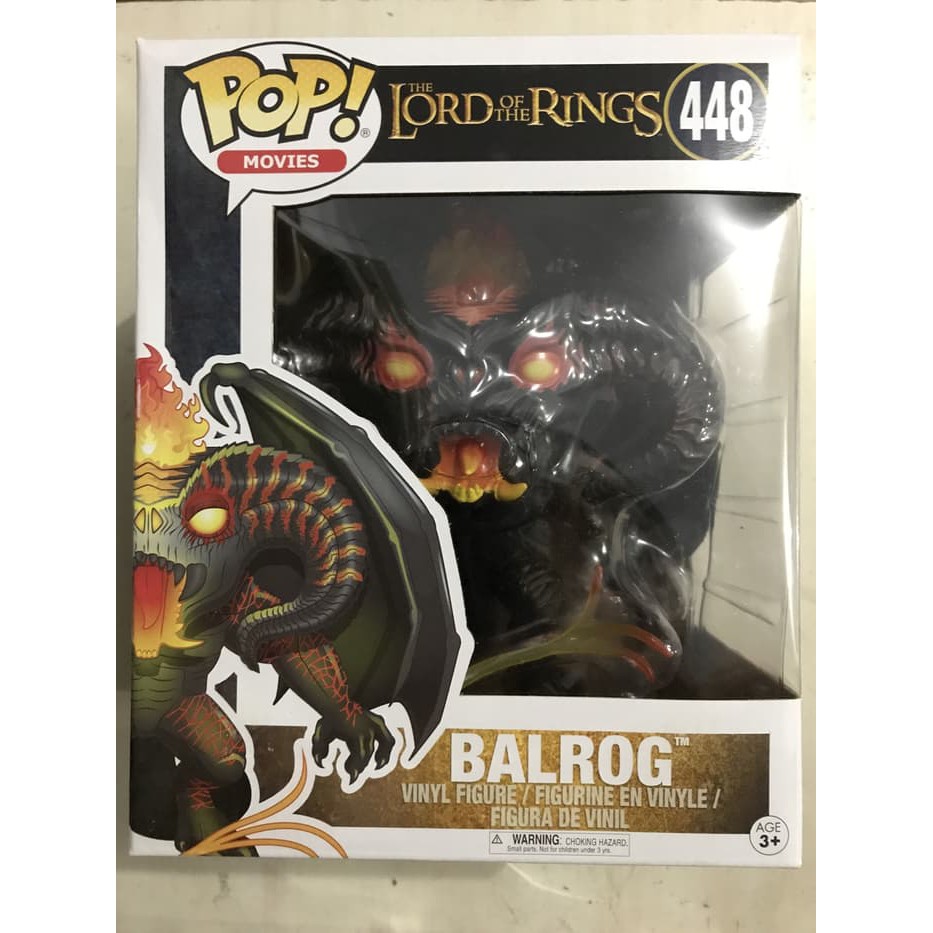 Funko POP! Movies: Lord of the Rings - Balrog (6 inch) | Shopee Singapore