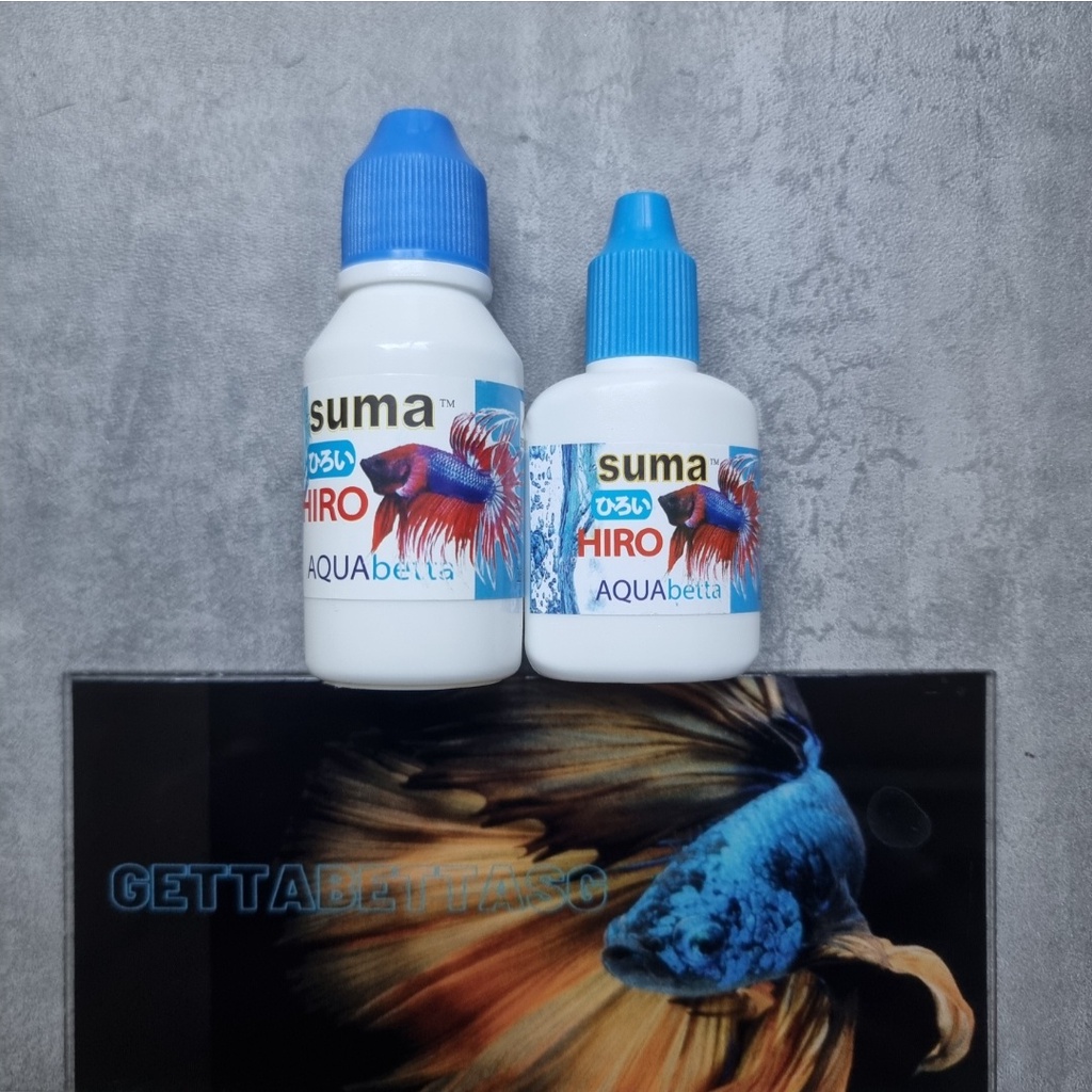 Suma Hiro Aqua Betta Water Conditioner Best for Betta (12mL/25mL ...