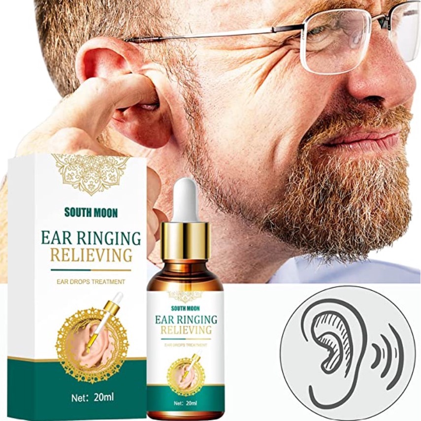 South Moon Ear Ringing Relieving Ear Drops Treatment 20ml Rawatan