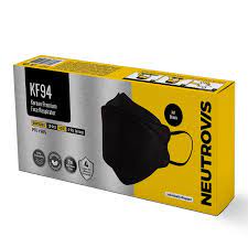 NEUTROVIS KF94 Korean Premium Mask (Sweet Macaron/Jet Black/Oxford Blue ...